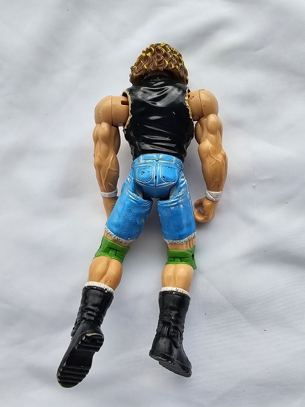 1999 ToyBiz RAVEN Daredevil shirt ECW WCW Bruisers Wrestling Action ...