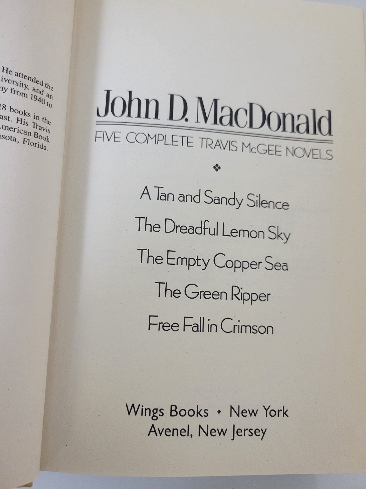 The Travis McGee Ser.: Five Complete Travis McGee Novels : A Tan and ...