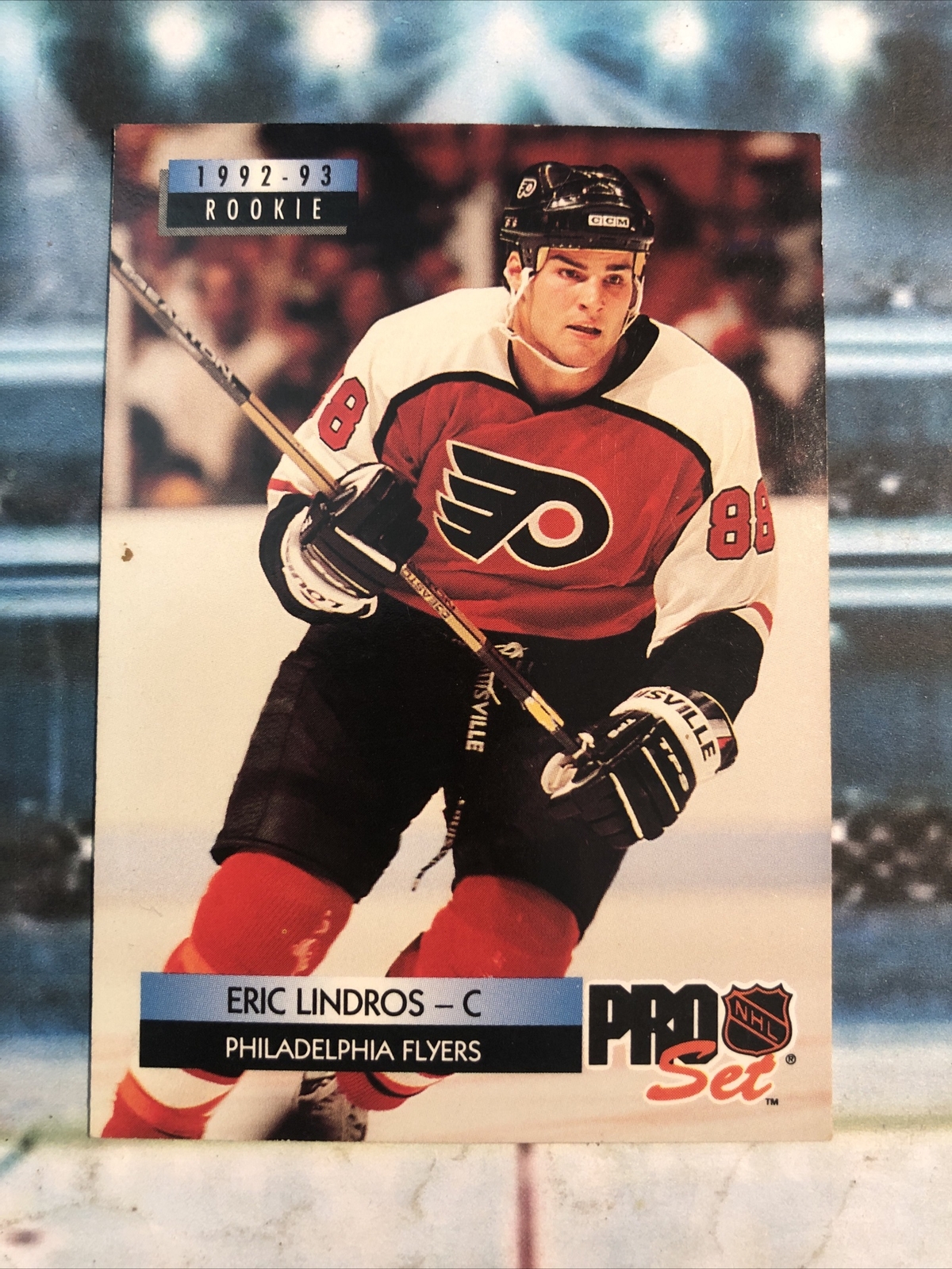 1992 Pro Set Hockey RC Felix Potvin/Eric Lindros/Dominic Roussel/Keith Tkachuk | eBay