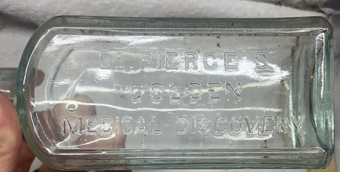 DOCTOR PIERCE’S GOLDEN MEDICAL DISCOVERY BUFFALO NEW YORK BOTTLE | eBay