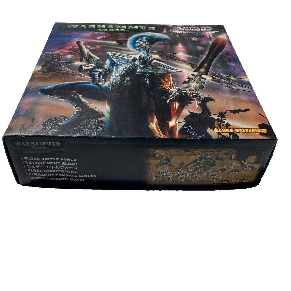 Warhammer 40k Aeldari - Eldar Battleforce - OOP Rare 1998 Citadel ...