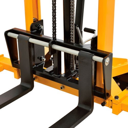 NEW! Hand And Foot Pump Operated Lift Truck, 62" Lift, 2200 Lb. Cap ...