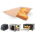 Reusable Sandwich Toastie Pockets Non Stick 100 Uses Toaster Bags Toast ...