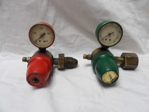 Victor Small Oxygen and Acetylene Regulator Set | eBay