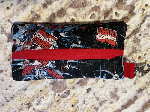 Marvel Comics Inspired Pocket Tissue Holder With Swivel Clasp Handmade ...