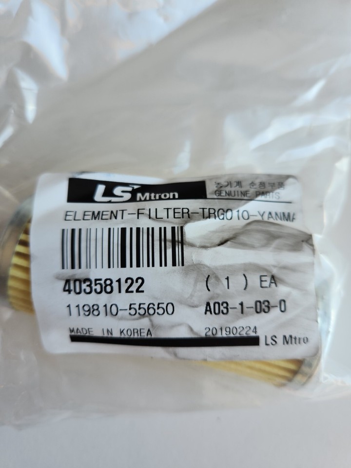 NEW OEM GENUINE LS TRACTOR Pre-Fuel Filter # 40358122 MT122 MT125 ...