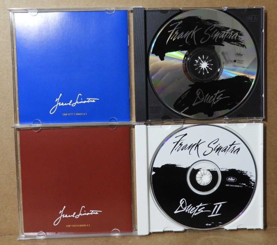 FRANK SINATRA "DUETS & DUETS II" (LIMITED EDITION) 1998 (CAPITOL) 2 CD ...
