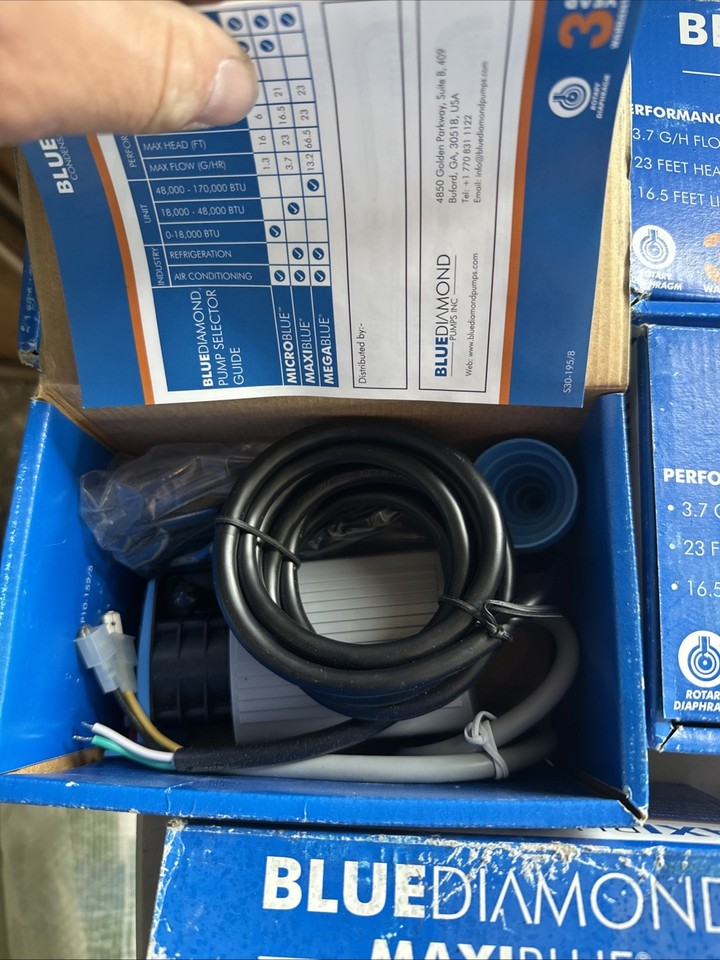 Blue Diamond Pumps X87-721 MaxiBlue and Reservoir 208-230V 3.7 GPH 16.5 ...