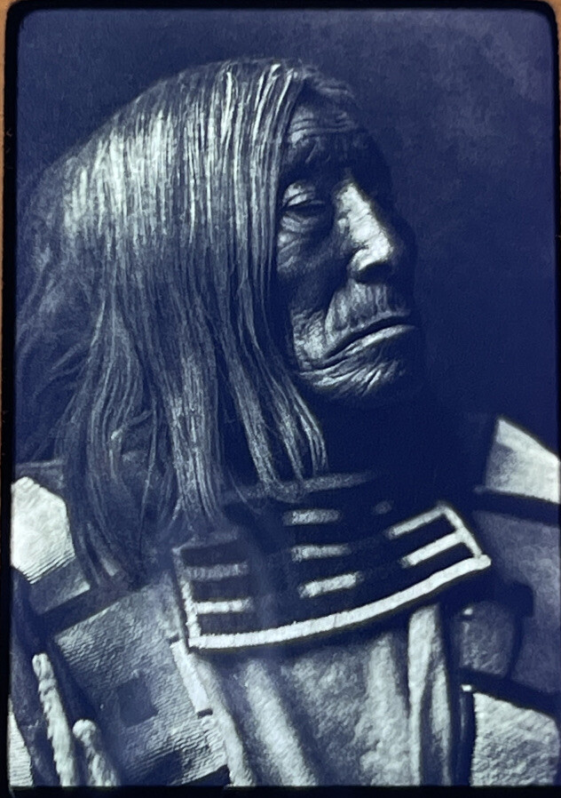 143 Edward Curtis -Lone Tree- Native American Photography 35mm Art ...
