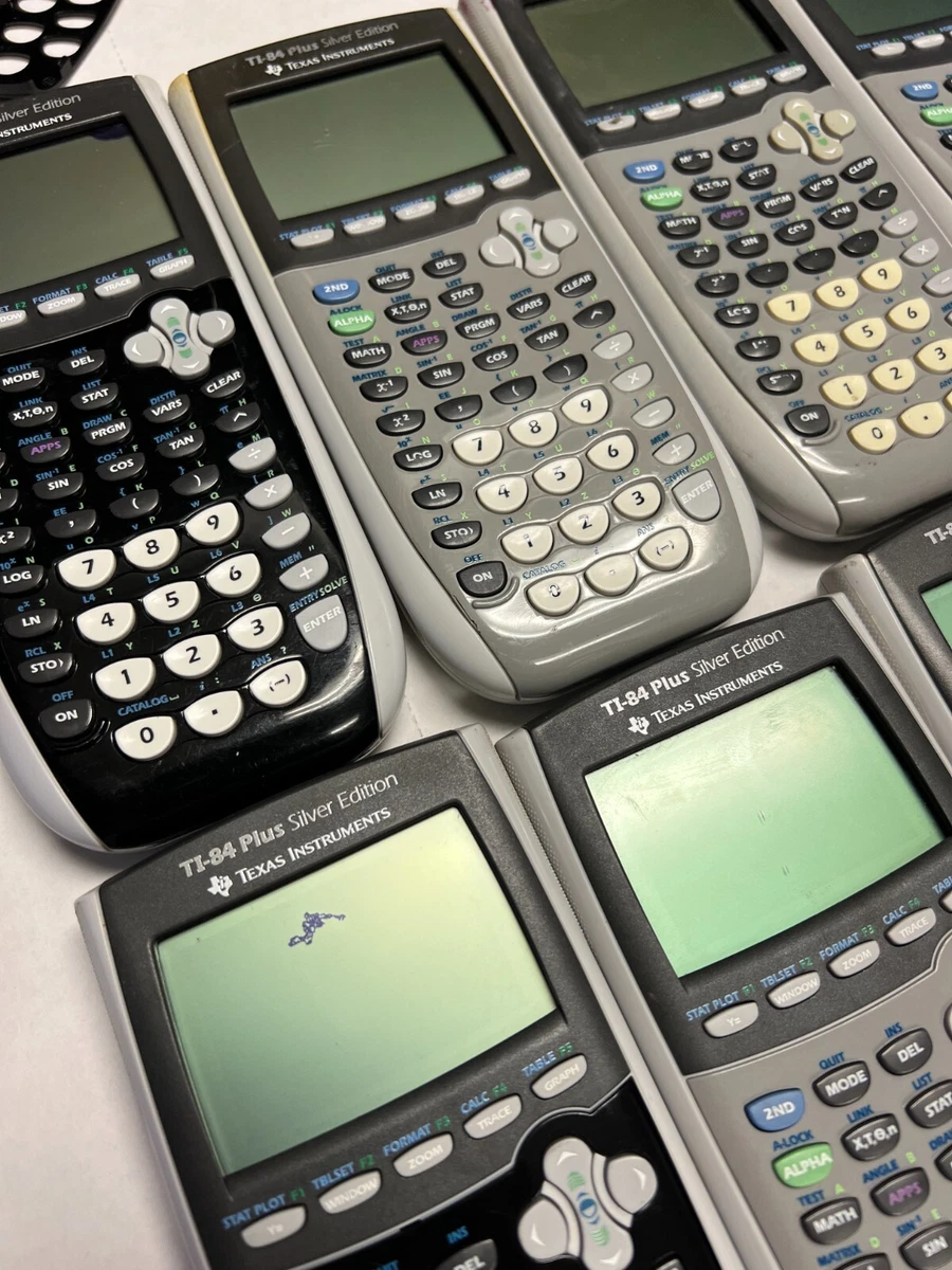 Graphing Calculator Ti 84 Plus Silver Edition