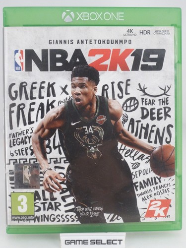 NBA 2K19 BASKET 2019 MICROSOFT XBOX ONE PAL EUR - ORIGINAL ...