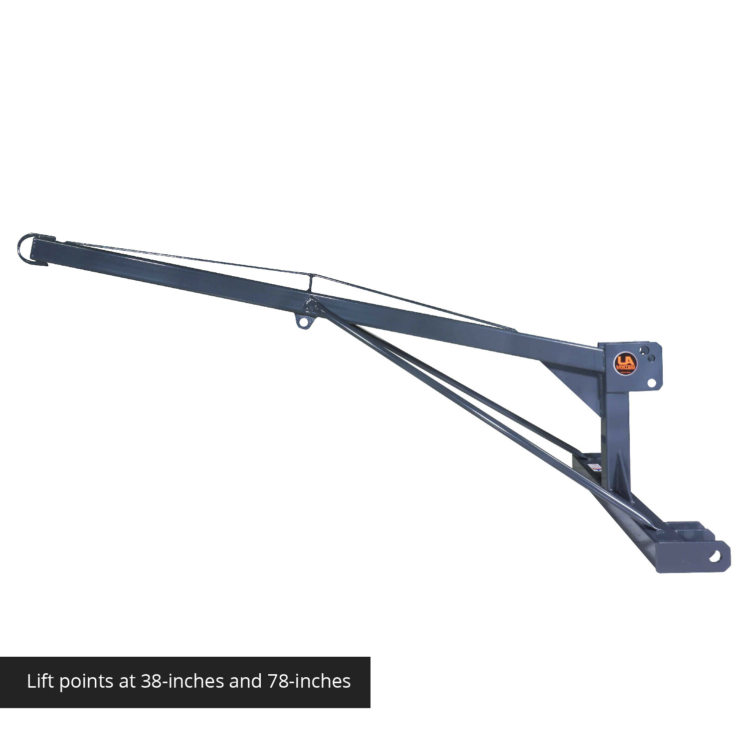Titan Attachments 3 Point Hitch Boom Pole Fits Cat 1 and 2 Tractor ...