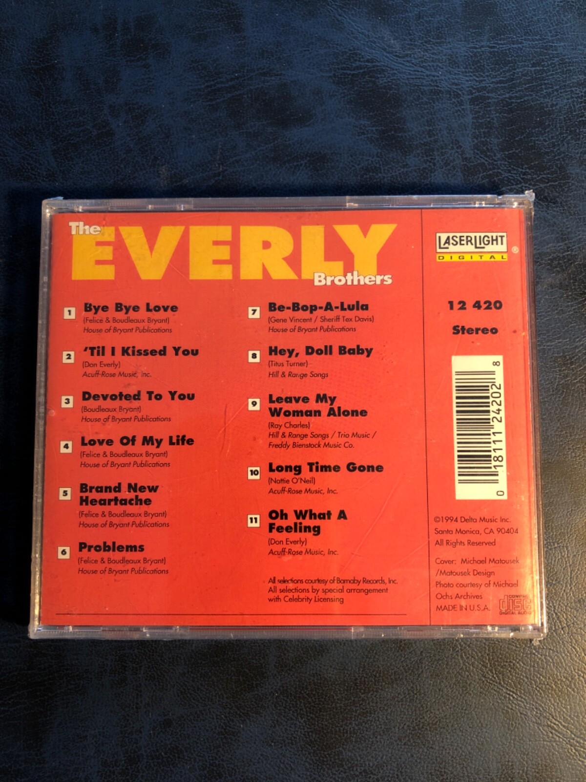 Bye Bye Love by The Everly Brothers (CD, 1994) for sale online | eBay