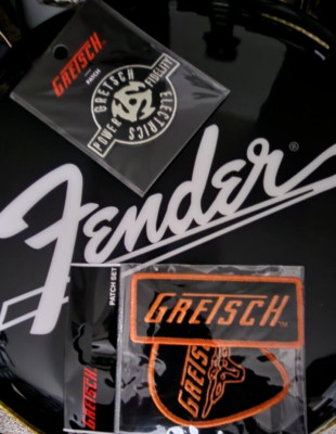 Gretsch Guitar PICK patch Velvet Patches electromatic power and ...