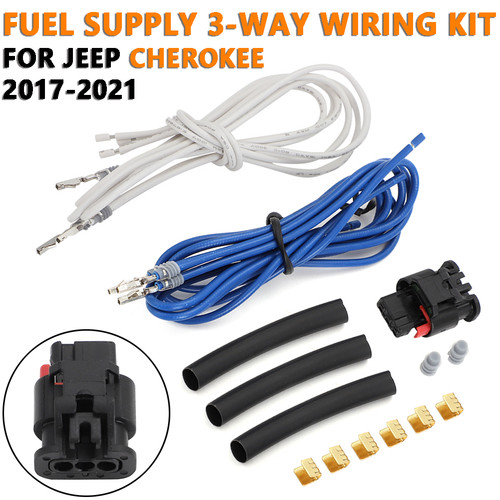 For JEEP CHEROKEE Fuel Supply 3-WAY WIRING Kit 68137864AC 68137864AB ...
