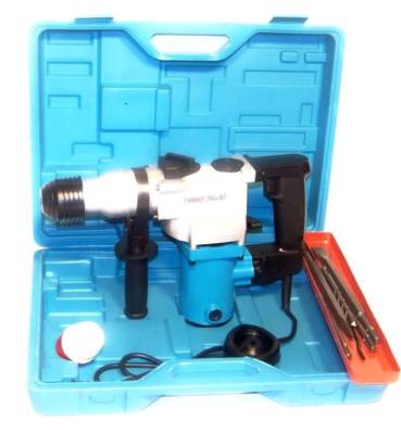 1" Electric Rotary Hammer Drill with SDS plus drill bits punch chisel ...