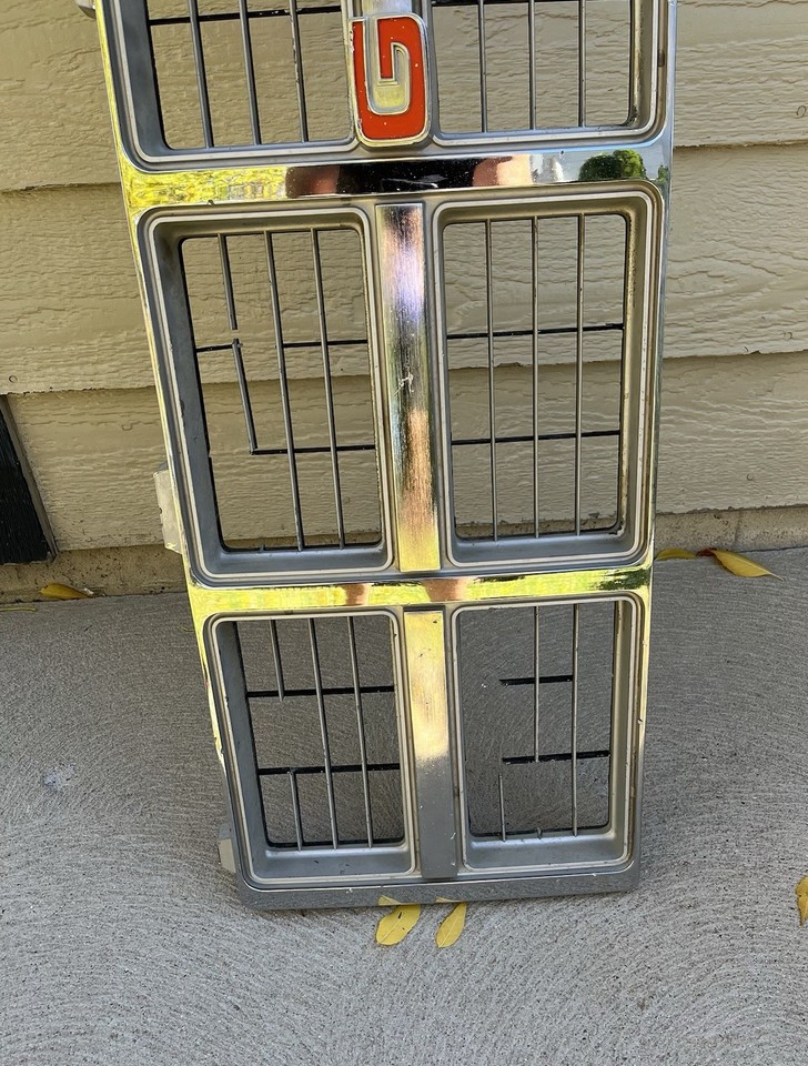 GMC Grill Squarebody Roundeye Sierra Classic Truck Jimmy Chrome V22 ...