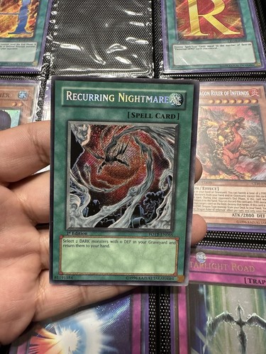 Recurring Nightmare - FOTB-EN066 - Secret Rare - 1st edition - NM ...