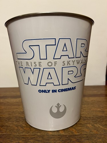 Star Wars The Rise Of Skywalker Cinemark Limited Edition Metal Popcorn ...