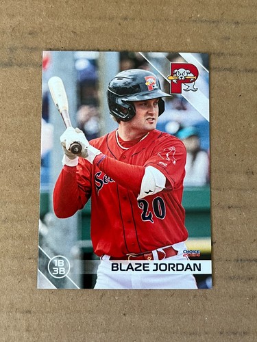 Blaze Jordan 2024 Portland Sea Dogs Team Card Red Sox #5 | eBay