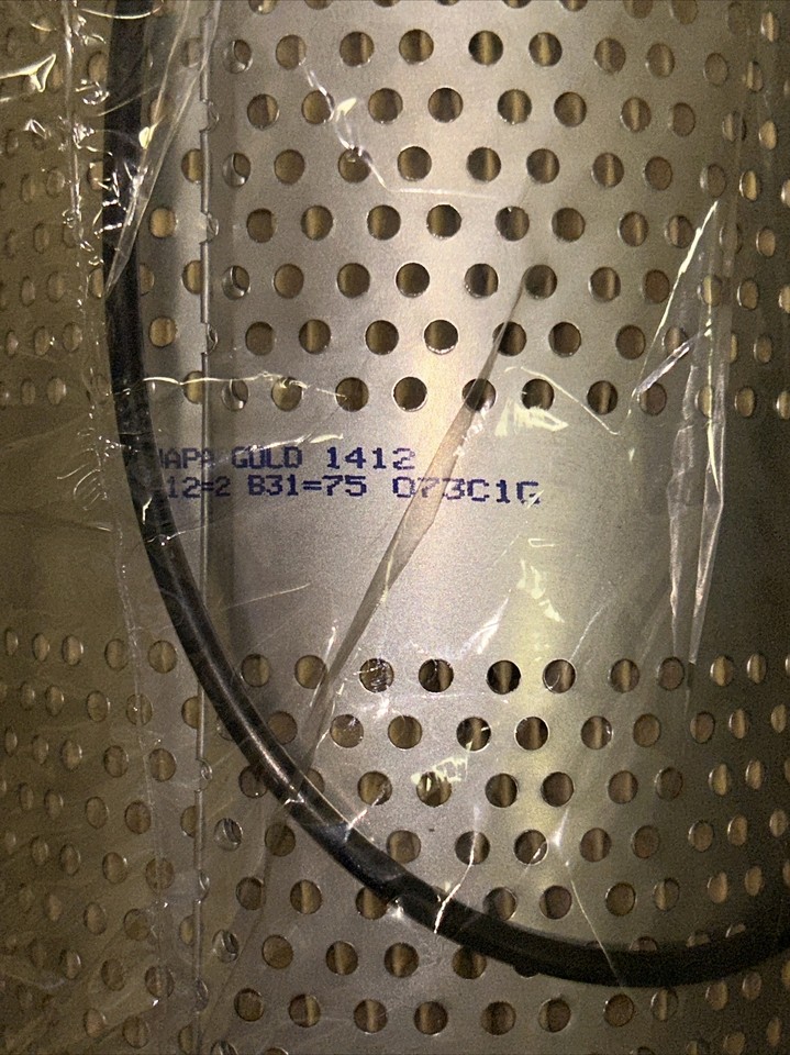 Napa Gold Hydraulic Filter 1412 For Various Komatsu Equipment Lot Of 2 ...