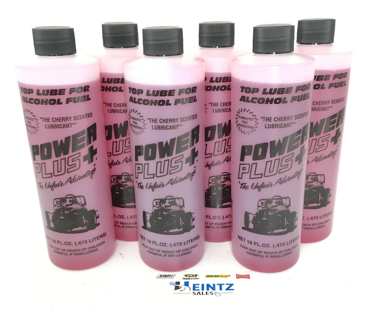 Power Plus Lubricants 6 PACK Fuel Additive Alcohol Top Lube Cherry ...