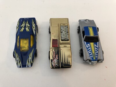 VTG 1970s Hot Wheels Side Kick, Silver Bullet & Stutz Blackhawk - See ...