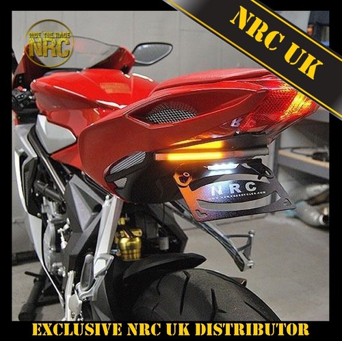 MV AGUSTA F3 675/800 Tail tidy / License plate holder + LED turn ...