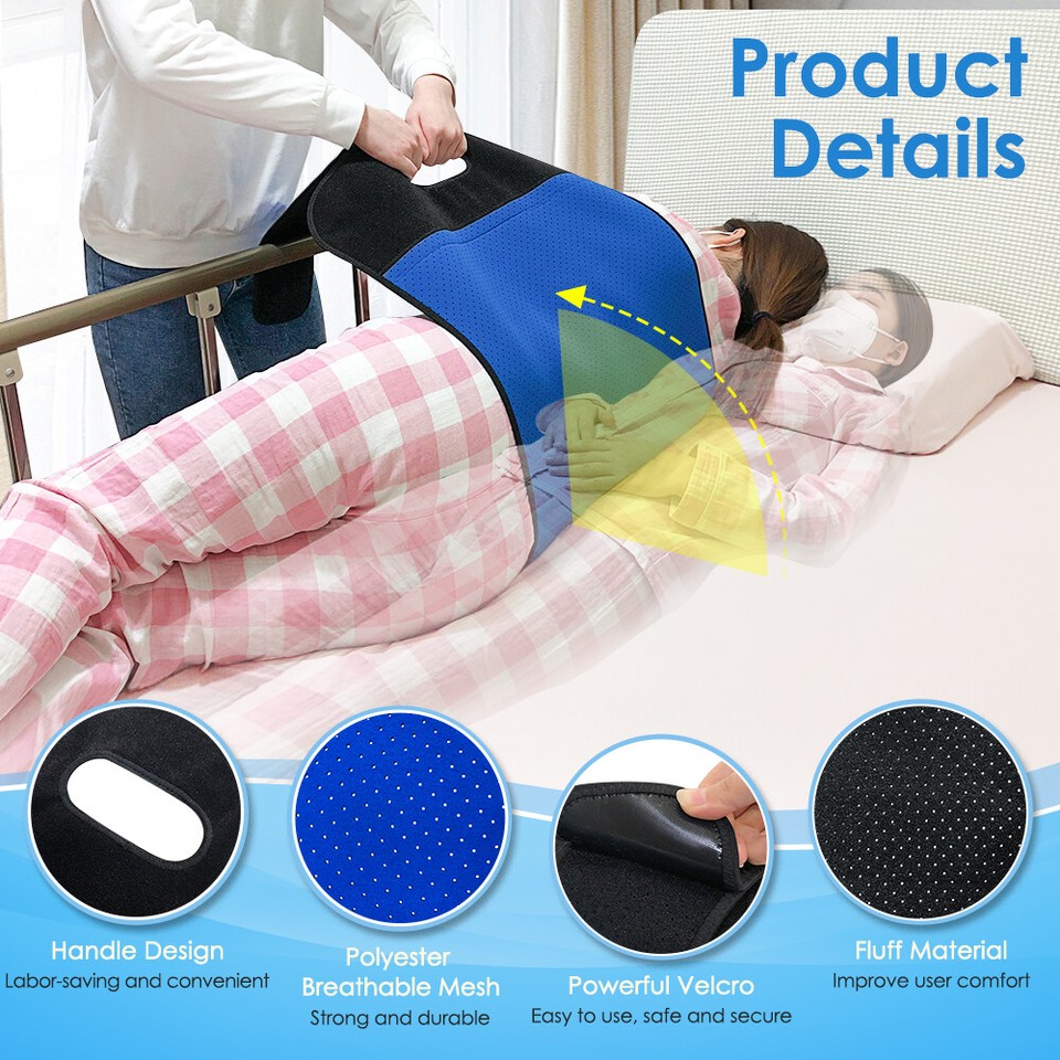 Patient Turning Device Belt For Bed Rails Elderly Adults Safety ...