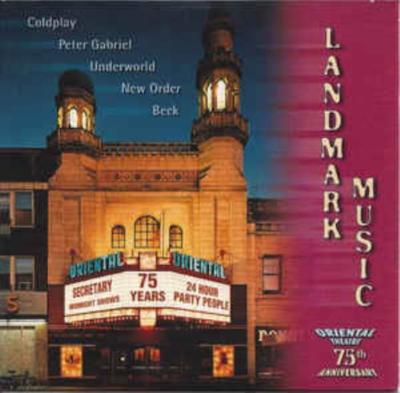 Landmark Music: Oriental Theatre 75th Anniversary PROMO AUDIO CD Beck ...