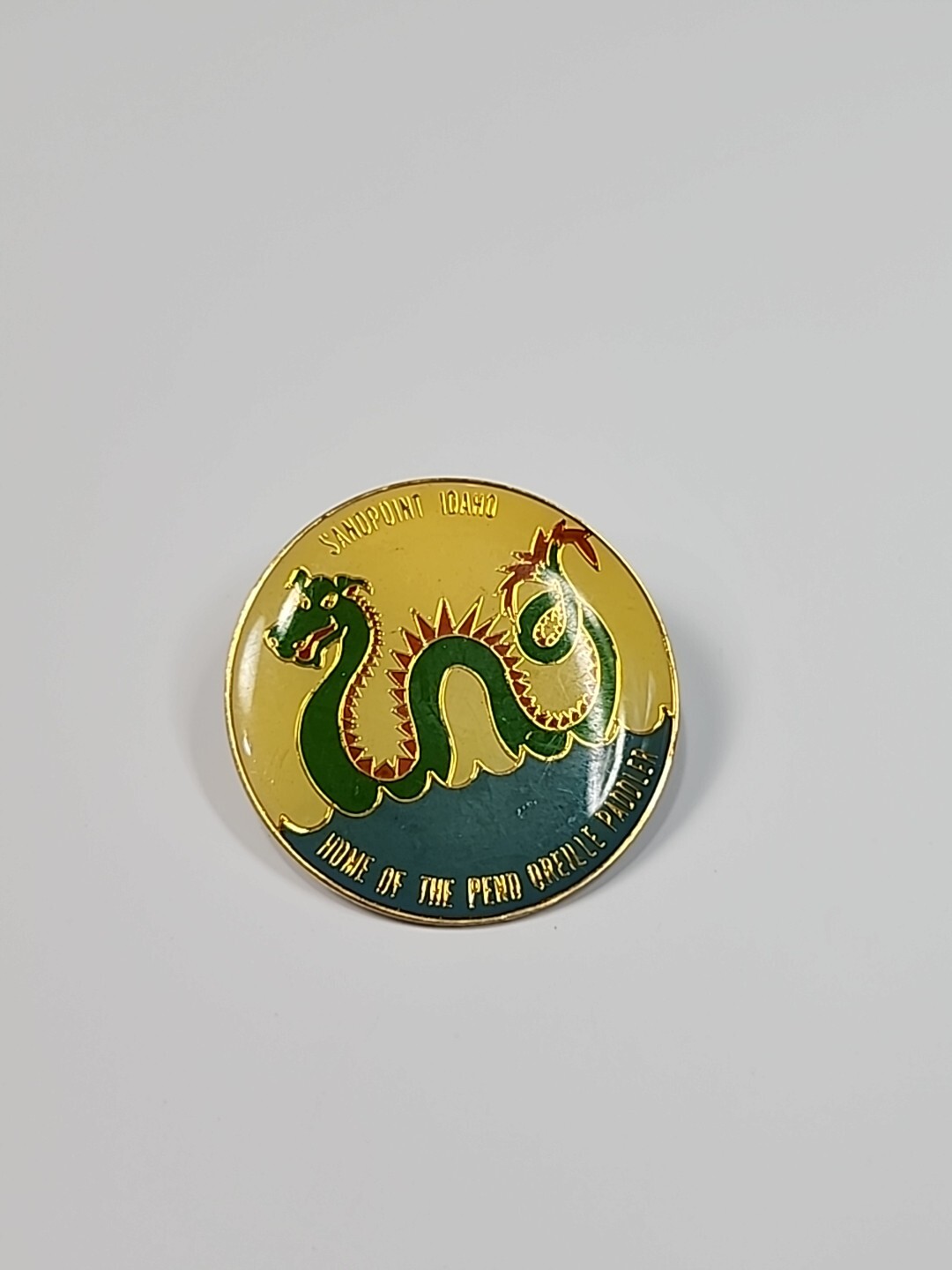 Sandpoint Idaho Travel Souvenir Lapel Pin Home of the Pend Oreille ...