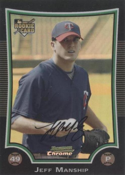 2009 Bowman Draft Picks & Prospects - Chrome Jeff Manship #BDP2 ...