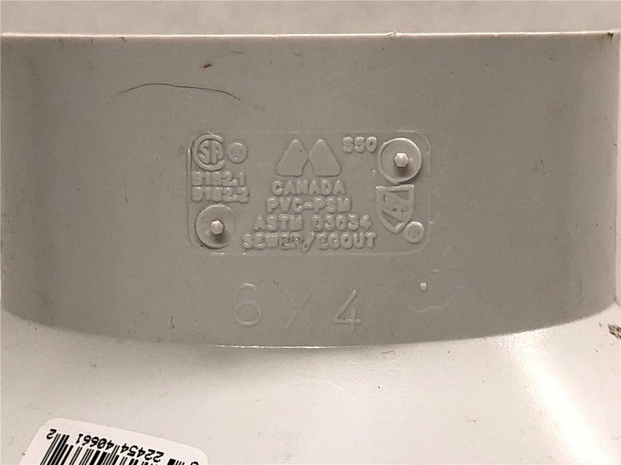 6" x 4" Sewer/Egout Slip Reducer Coupling PVC-PSM D3034 | eBay