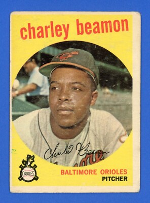1959 Topps #192 Charlie Beamon RC Rookie *Good* Baltimore Orioles | eBay