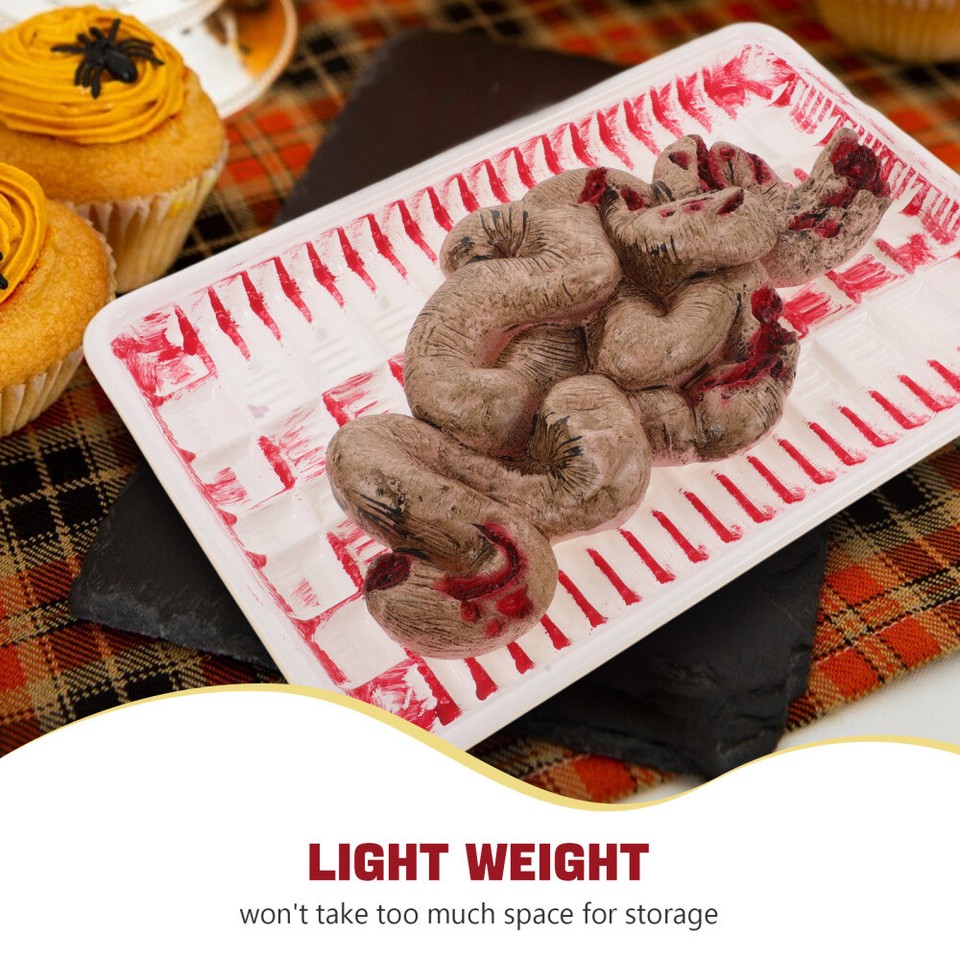 Intestines Large Prop Halloween Body Parts Props Sausage Lunch Box | eBay