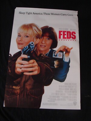 FEDS movie poster REBECCA DEMORNAY MARY GROSS original 1988 video store ...