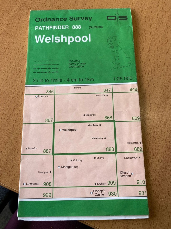 VINTAGE OS ORDNANCE SURVEY LARGE SCALE MAPS 1:25000 green cover | eBay UK
