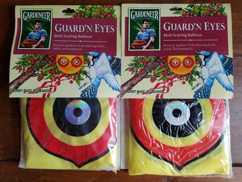 2 Pack Dalen GUARD'N EYES Bird Scaring Balloon HUMANE Fruit Trees ...