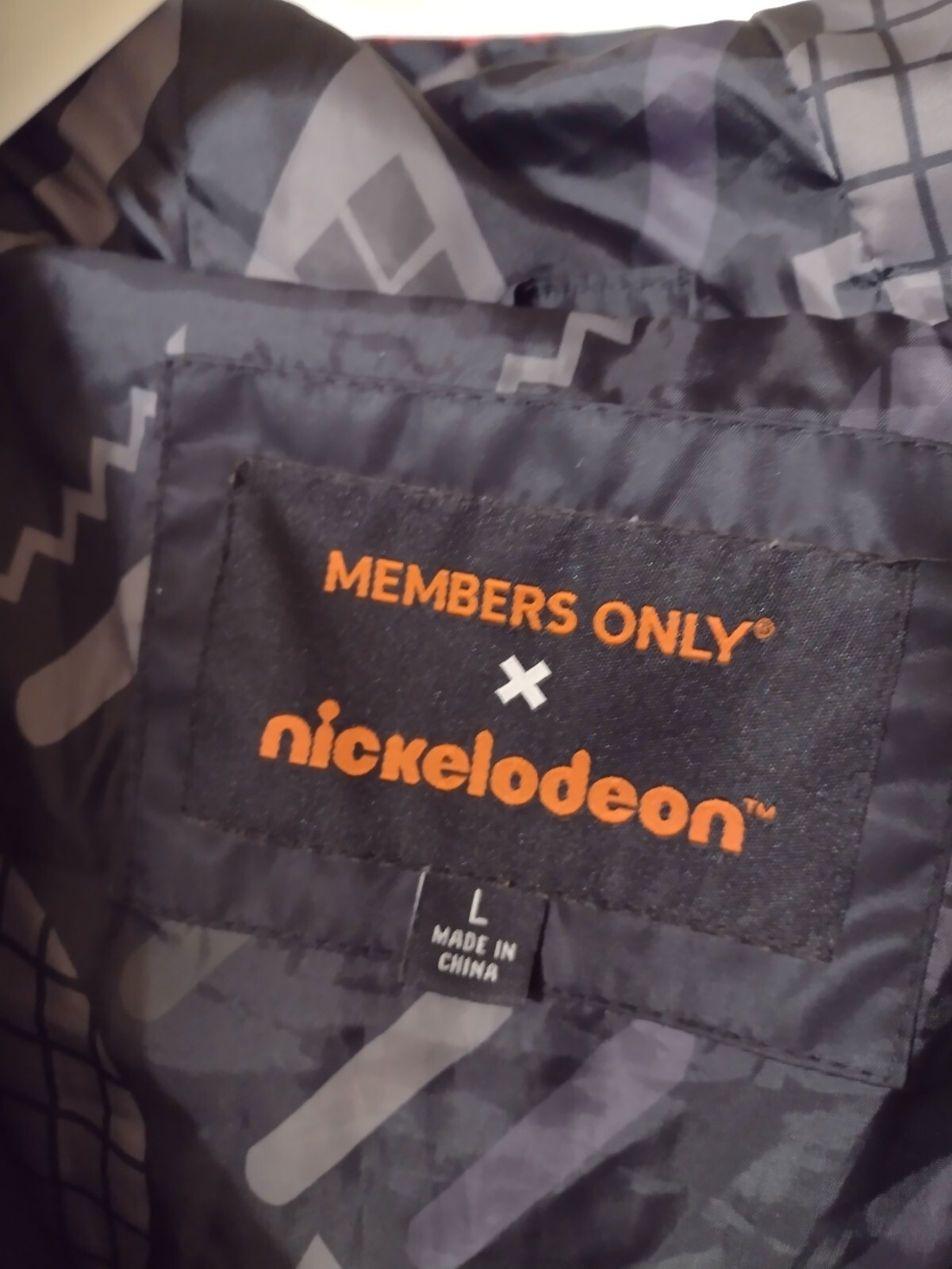 NICKELODEON RUGRATS MEMBERS ONLY PUFFER JACKET SIZE L… - Gem