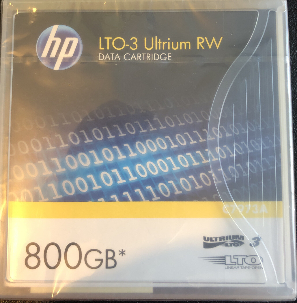HP C7973-60000 LTO-3 Ultrium RW 800GB C7973A Data Cartridge | eBay