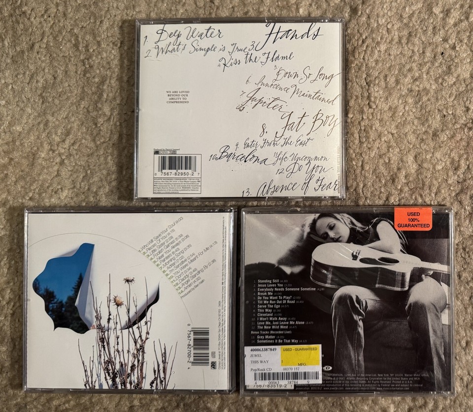Jewel CD Lot of 3 CDs - Spirit / Pieces Of You / This Way | eBay