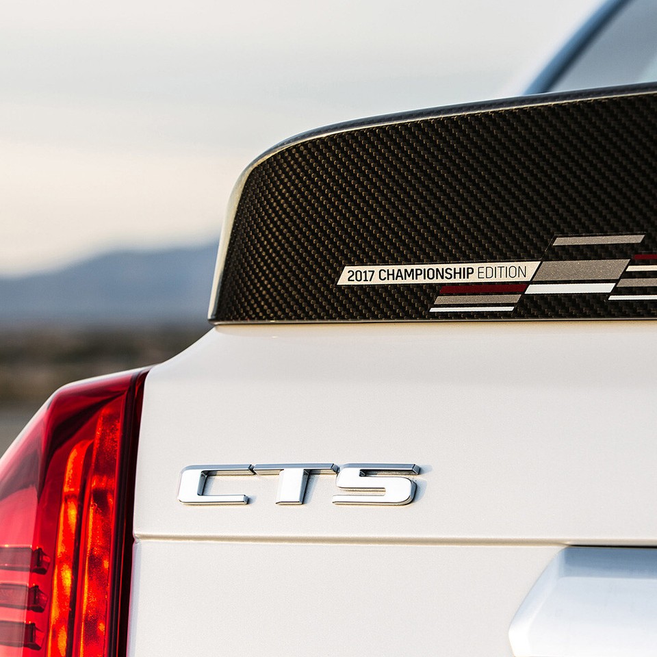 For Cadillac CTS V Rear Trunk Decklid Letter Badge Emblem Nameplate ...