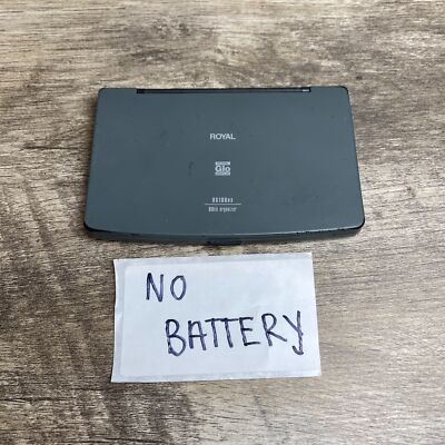 Royal RG180NX 80kb PDA Organizer Gray GIO NiteVue Display Qwerty ...