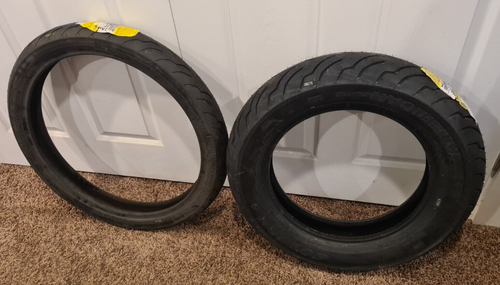 Dunlop American Elite MH90-21 150/80B16 Front & Rear Motorcycle Tires ...