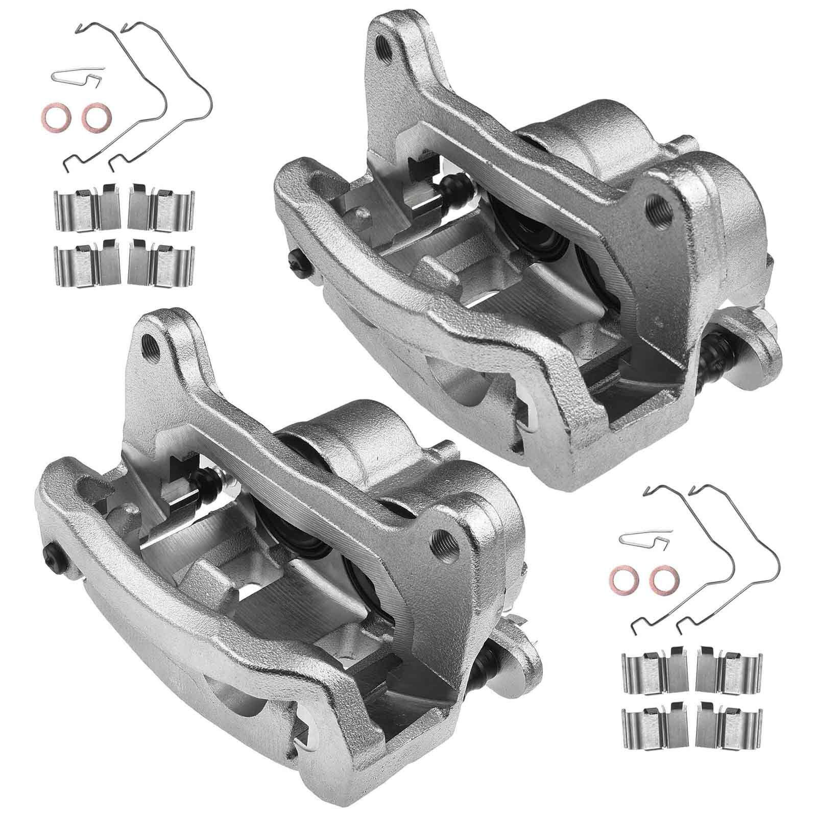 2Pcs Front LH & RH Brake Calipers w/ Bracket for Mazda CX-5 2021 CX-9 ...