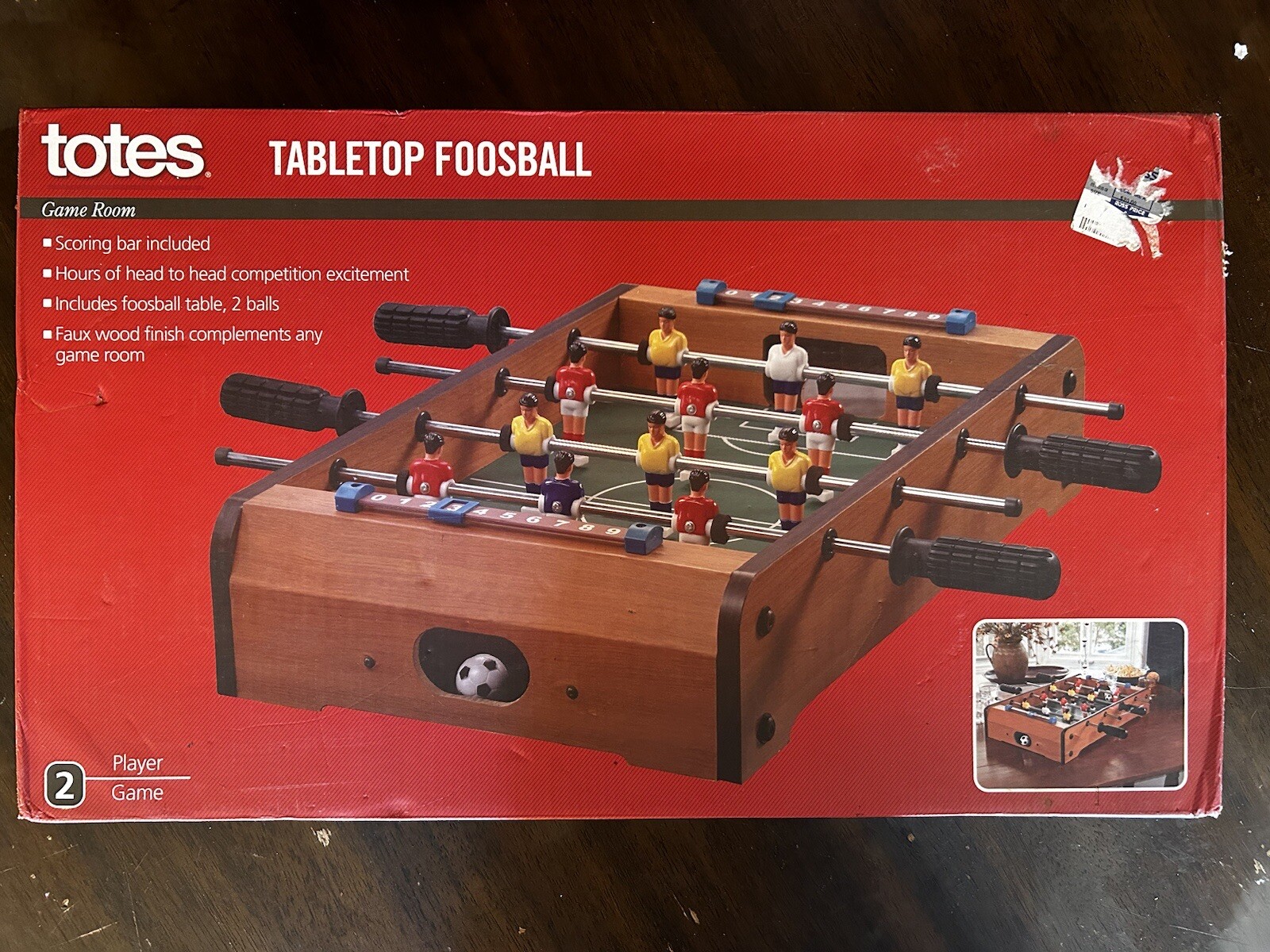 Totes Tabletop Foosball - Unoped | eBay