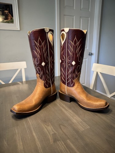 Custom Bustamante Cowboy Boots - Lightly Used - Made In TX - Men’s Size ...