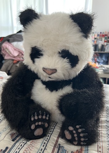 Hasbro FurReal Friends Luv Cubs Baby Panda Bear Interactive 2008 Tested ...