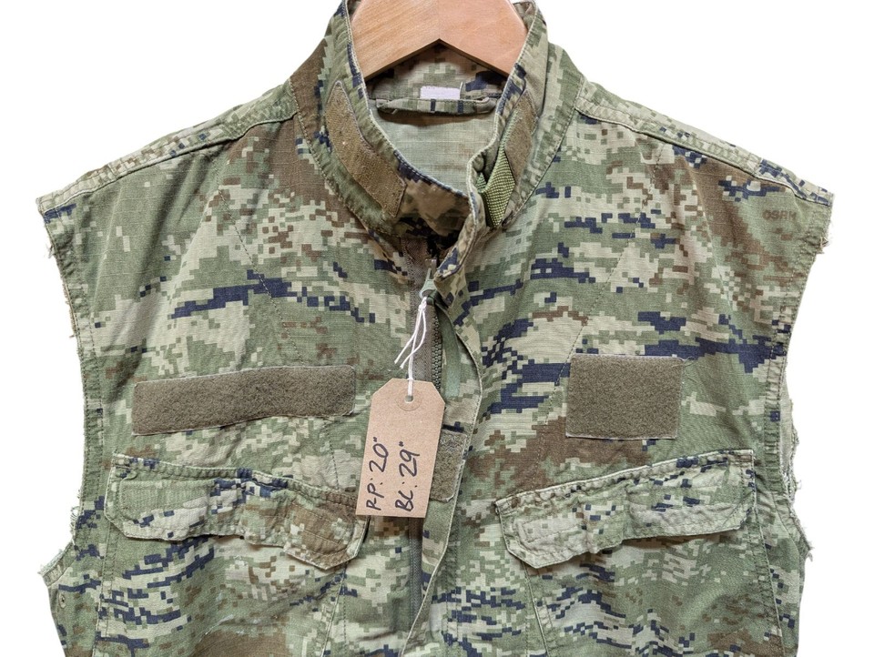 Croatian Army CROPAT Digital Woodland Camo Combat Shirt Size 40" Chest ...