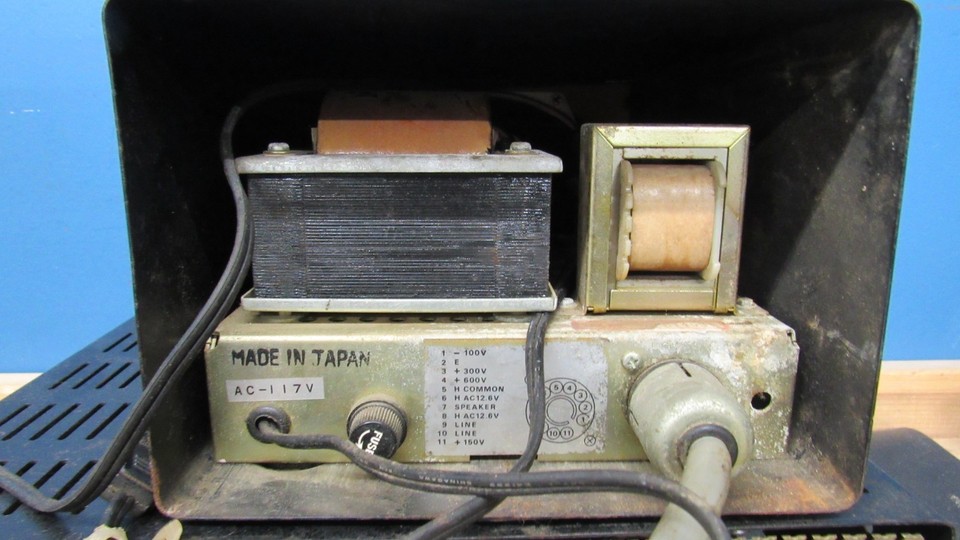 VINTAGE Tempo One SSB tube ham radio transceiver and power source READ ...